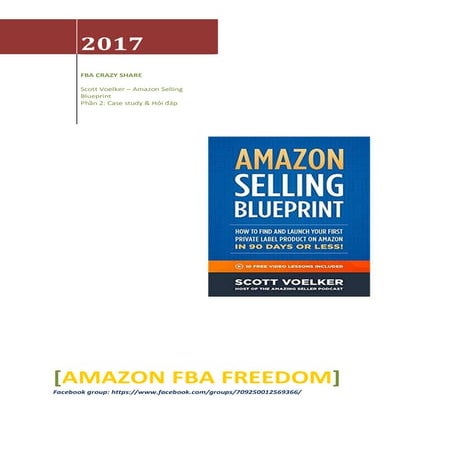 Amazon FBA Selling Blueprint Case Study | PDF