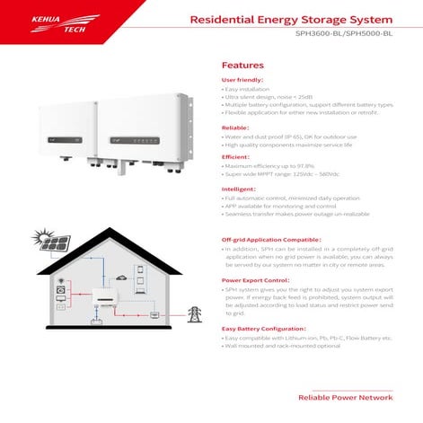 KEHUA Residential Energy Storage System | PDF