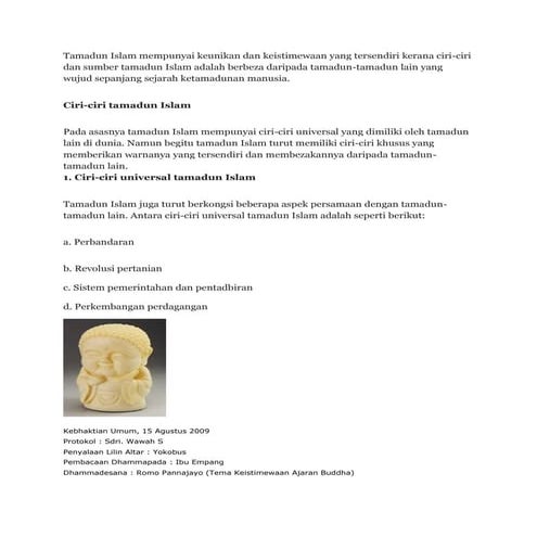 Wasatiah dan tawazun | PPTX