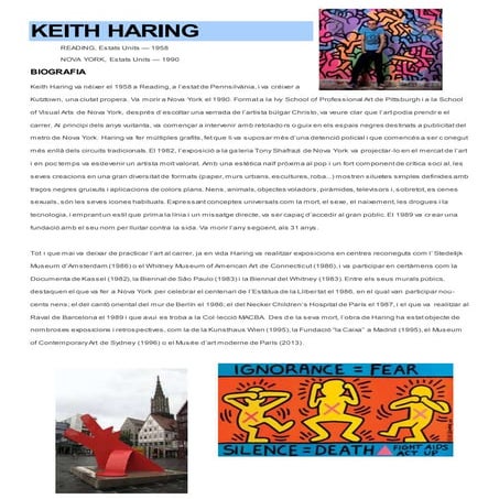 Keith haring sisè | DOCX