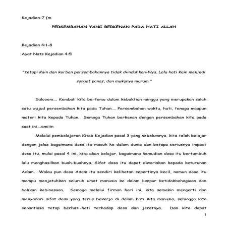 kej-7 Minggu 28 Jan 2024 Font new.doc yang bermanfaat dalam seginkerohanian Kristen, Khususnya ...