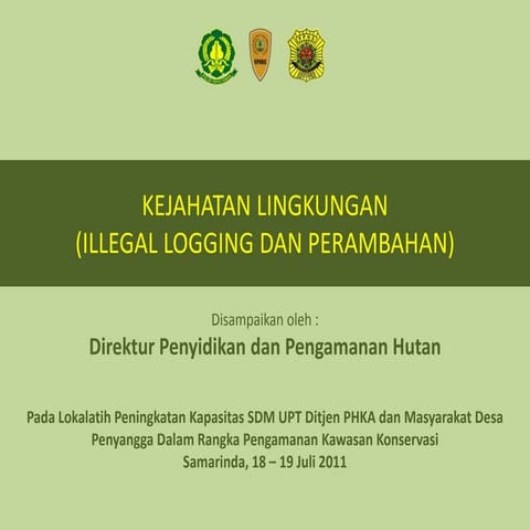 Kejahatan lingkungan | PPTX