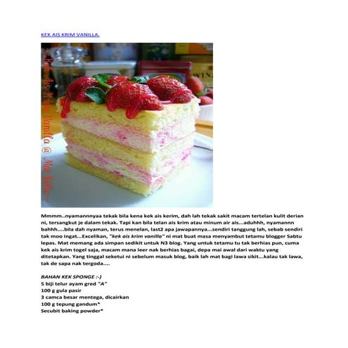 Banana ice cream | DOCX