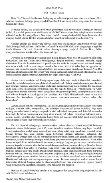 PPT DOA PILIHAN MATA KULIAH PENDIDIKAN AGAMA.pdf