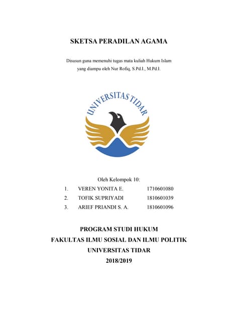 1. HPA SEJARAH PERADILAN AGAMA DI INDONESIA.ppt