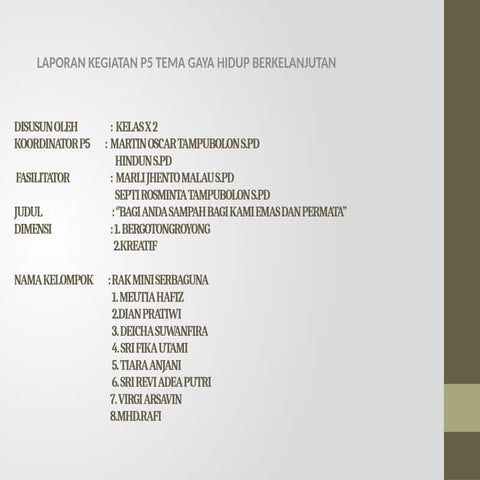 Kel Rak mini p5 sman 1tts sumatera utara .pptx