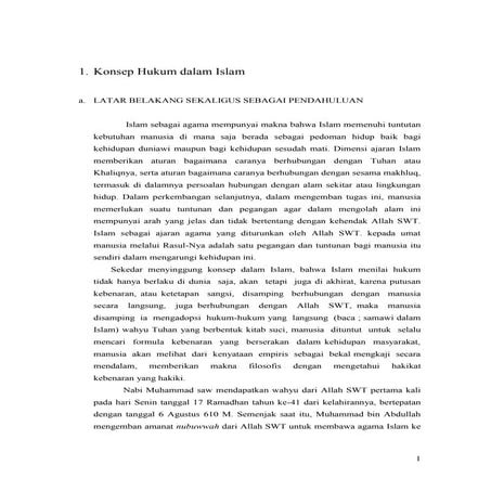 Isu Isu Kontemporer Dalam Islam 