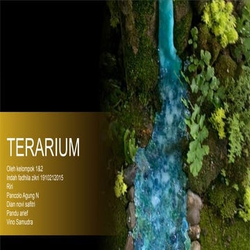 TERARIUM AGROTECHNOLOGY ANDALAS UNIVERSITY.pptx
