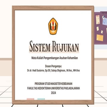 Kehamilan - Sistem Rujukan Kesehatan FKTP | PDF