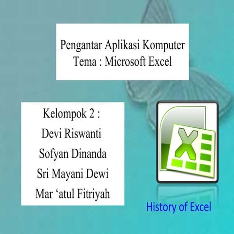 aplikom excel | PPT