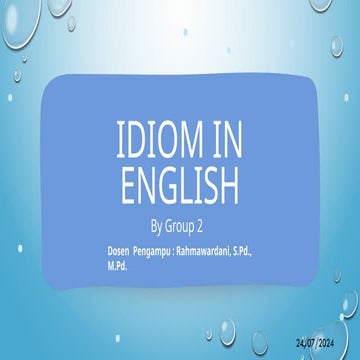 Kel 2 B.Inggris Idiom in English - Salin.pptx