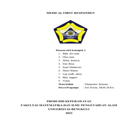 KEL 3 MEDICAL FIRST RESPONDEN.docx