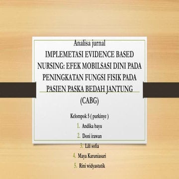 KEL 5 JURNAL MOBILISASI DINI POST CABG.pptx