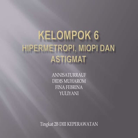 Miopi | PPTX
