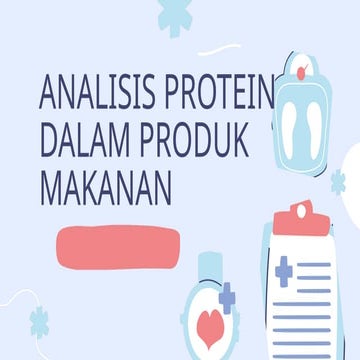 kelompok 7 analisis protein farmasi tugas | PPTX