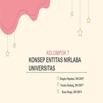 KEL 7 (KONSEP ENTITAS NIRLABA UNIVERSITAS).pptx