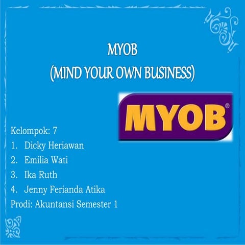 myob | PPTX