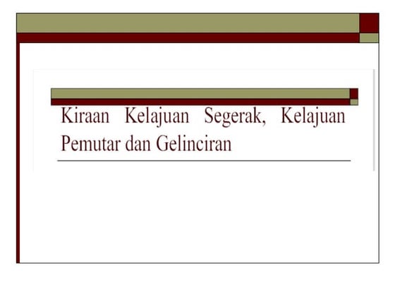 Ujian Rintangan Penebatan | PDF