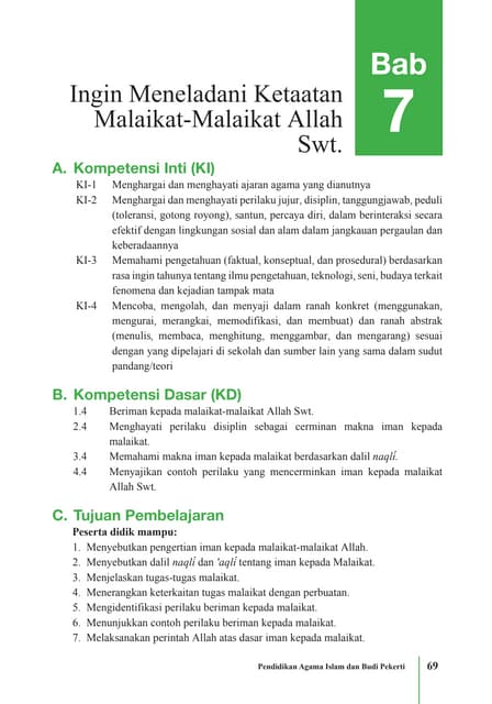 Contoh rpp pai sd kelas 4 kurikulum 2013 | PDF