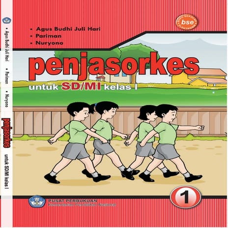 BAHAN AJAR PENJASORKES KELAS 1 | PDF