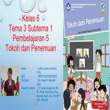 Kelas 6 Tema 3 Subtema 1 Pembelajaran 5.pptx