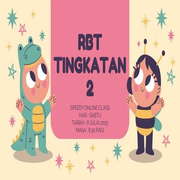 TINGKATAN 1 : RBT - Bab 4 : Lakaran | PPTX