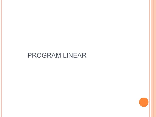 10 soal dan pembahasan permasalahan program linear | PDF