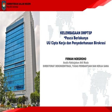 Jabatan Fungsional Kelembagaan PTSP Diklat JFPP.pptx