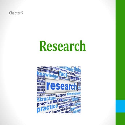 Kelleher Chapter 5 - Research | PPTX