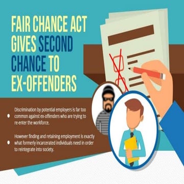 Fair chance act give second chance to ex-offenders | PPTX