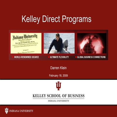 Kelley Direct Programs | PPT