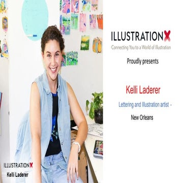 Kelli laderer lettering and illustration artist | PPT