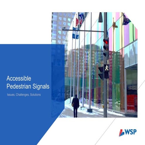 Accessible Pedestrian Signals | PPTX