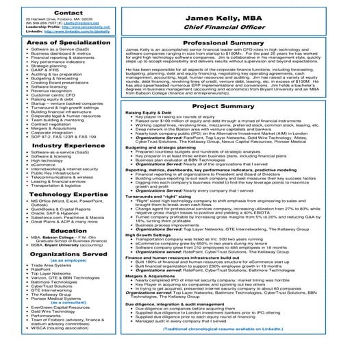 James Kelly - 1 page resume | PDF