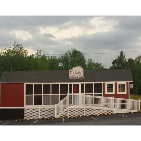 Kelly's BBQ at 8 minutes drive to the southeast of Georgia Dental ...