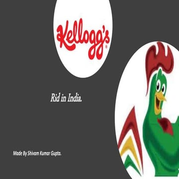 Kellogs failed in india. | PDF