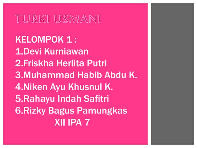 PPT PERADABAN DINASTI USMANI .. IRA.pptx