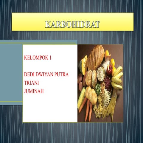 Karbohidrat | PPT