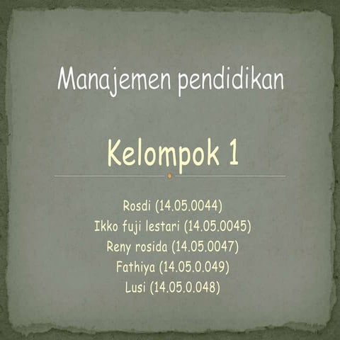 Kelompok 1 | PPTX