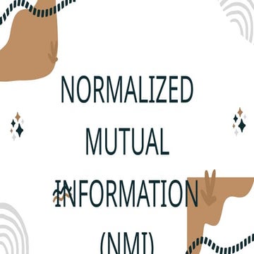 Kelompok 10 - Normalized Mutual Information (NMI).pptx