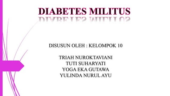 Woc diabetes-melitus | DOC