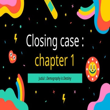 Demography is Destiny Demography is Destiny | PPTX