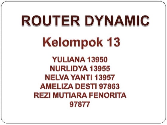 Materi Routing Statis 2 Pptx