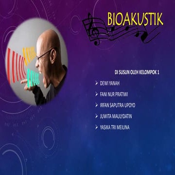 Bioakustik | PPTX