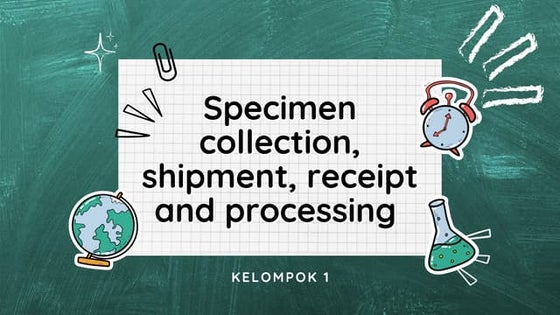 Pedoman Pengelolaan Spesimen Untuk Laboratorium Mikrobiologi Klinik | PPT