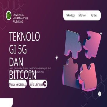 Kelompok 2 teknologi dan bitcoin universitas muhammadiyah palembang | PPTX