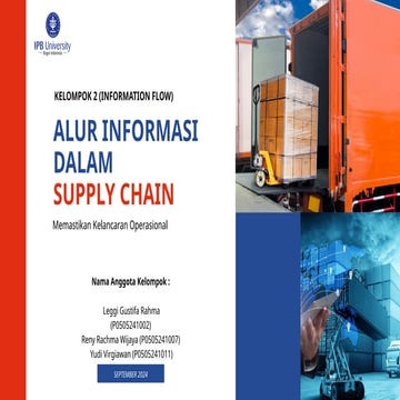 (Information Flow) Alur Informasi dalam Supply Chain.pptx