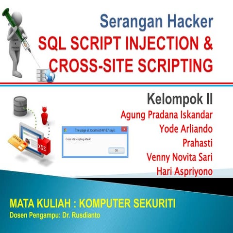 SQL Injection dan XSS | PPT