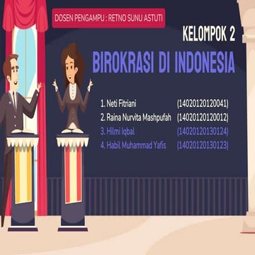 Birokrasi di Indonesia | PPTX