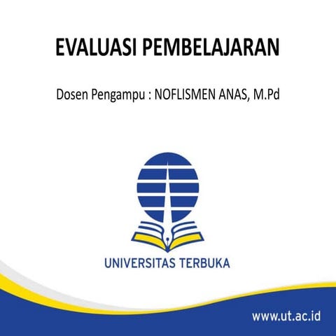 KELOMPOK 2 EVALUASI PEMBELAJARAN.pptx